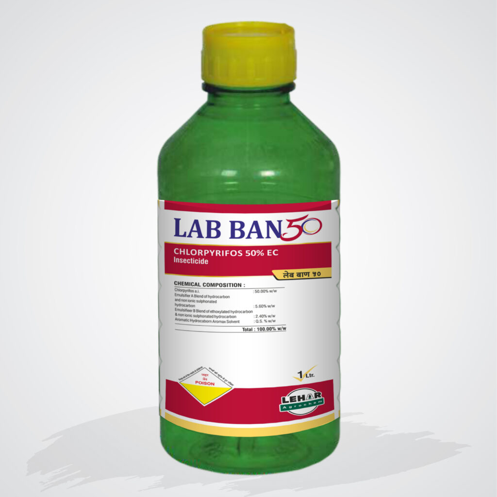LAB BAN 50 • Chlorpyrifos 50 % EC – leharagro.co.in